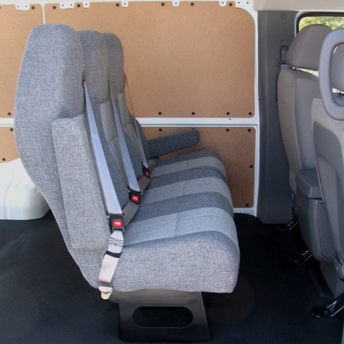 Crew Van Leg Room - Customizers Quality Conversions